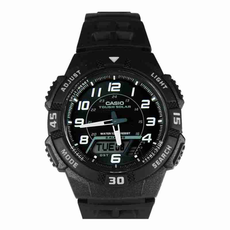 Casio AQS-800W-1EV Solar Powered Wrist Watch - WatchCentre.PK