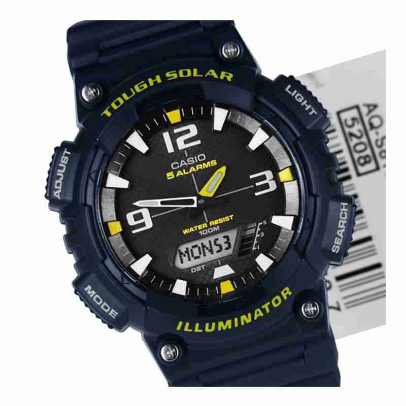 Casio AQ-S810W-2AV Solar Powered Wrist Watch - WatchCentre.PK