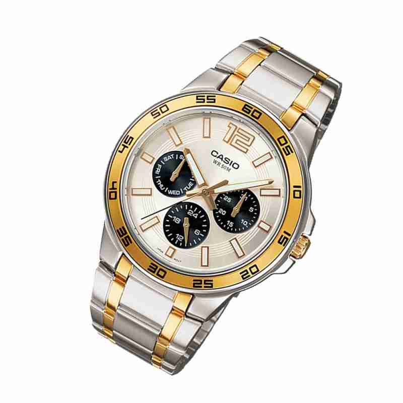 Shop for Casio MTP-1300SG-7AV Stylish Enticer Series Wrist Watch ...