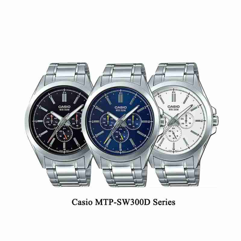 Casio MTP-SW-300L Standard Series Analog Wrist Watches for Men ...