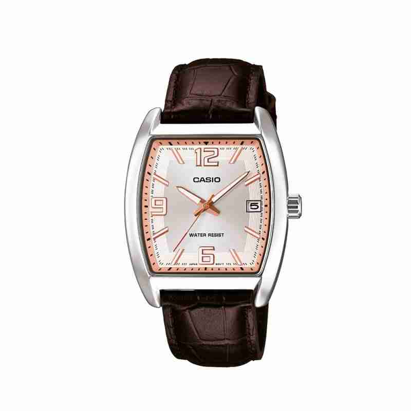Casio MTP-E302D-1ADF Square Shape Chronograph Wrist Watch - WatchCentre.PK