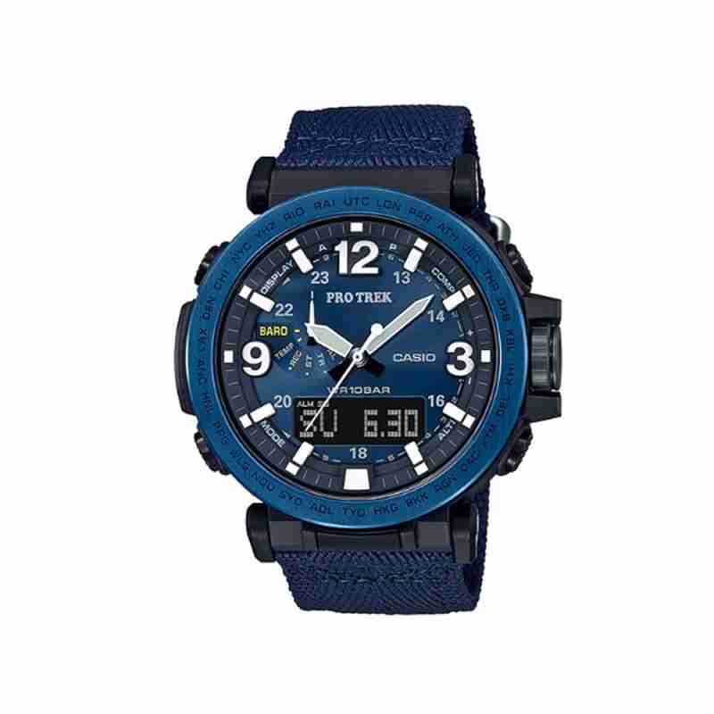 Casio Pro Trek PRG-240T-7SDR Titanium Band Triple Sensors Watch